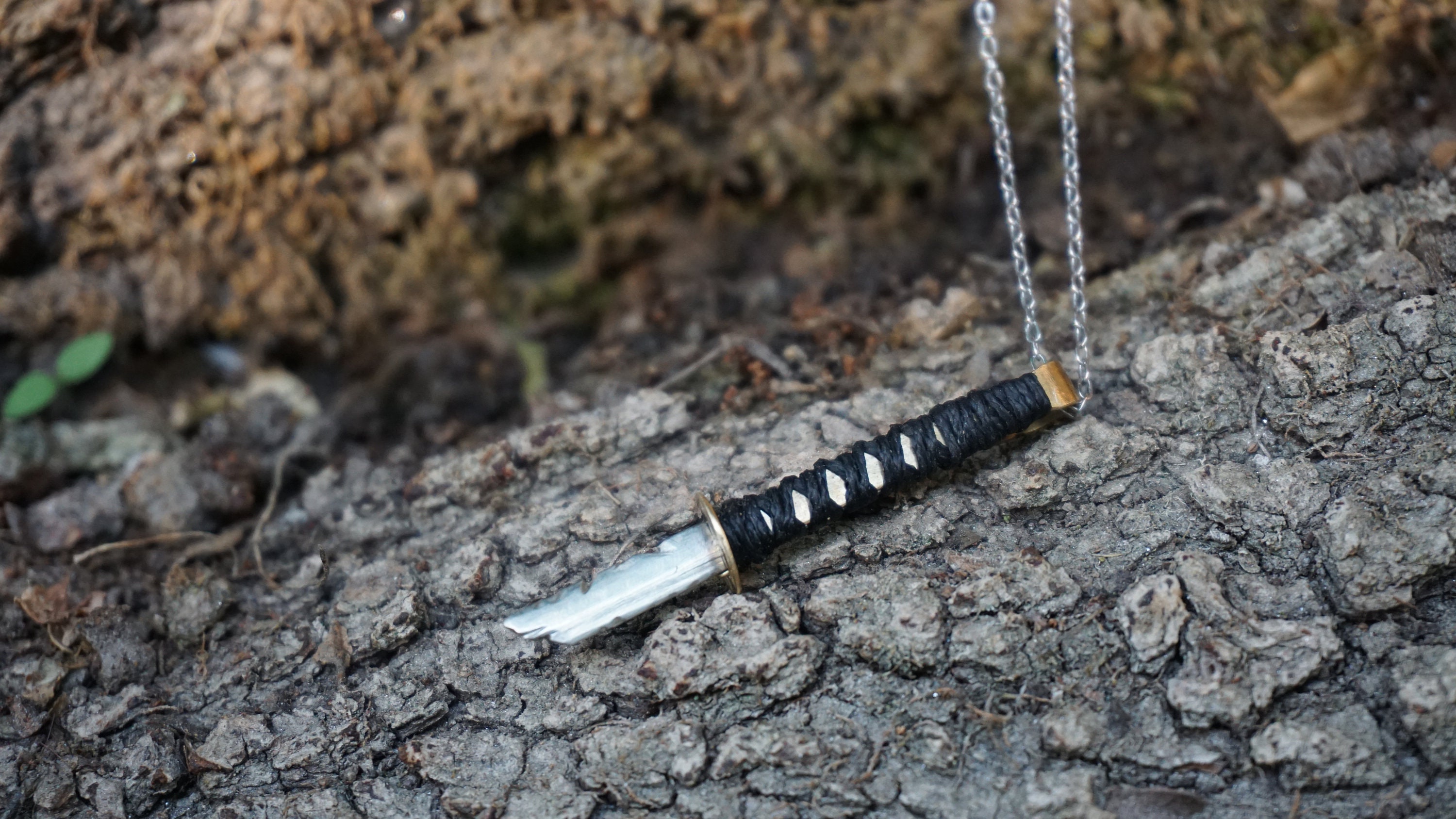 Ronin Broken Katana Sword Necklace - Etsy