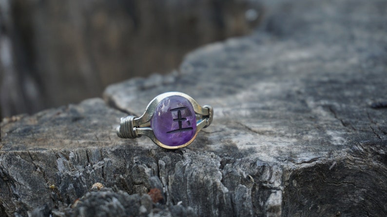 Anime Organization Ring Cosplay Character Jewelry Handmade Natural ...