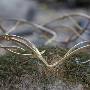 Galadriel Model Crown Tiara Gold Color - Etsy