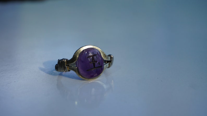 Anime Organization Ring Cosplay Character Jewelry Handmade Natural ...