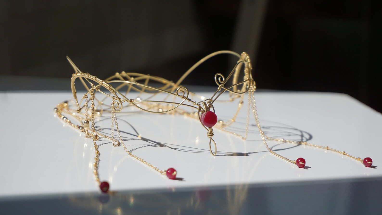 Rohan Model Tiara Crown Jadeit Crown Bridal Hear Pieces for Wedding ...