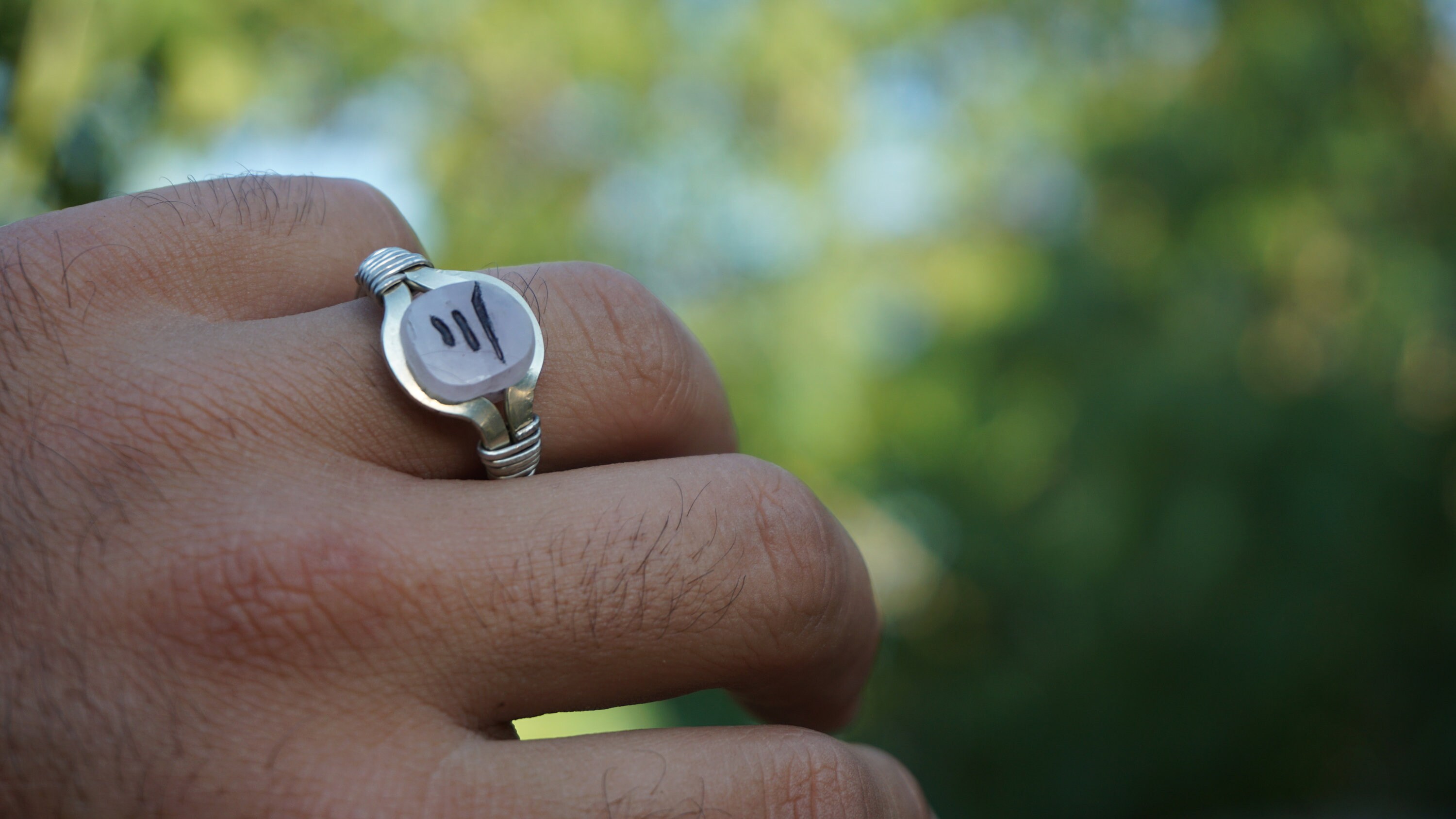 Anime Organization Ring Cosplay Character Jewelry Handmade Natural ...