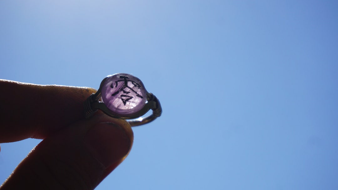 Anime Organization Ring Cosplay Character Jewelry Handmade Natural ...