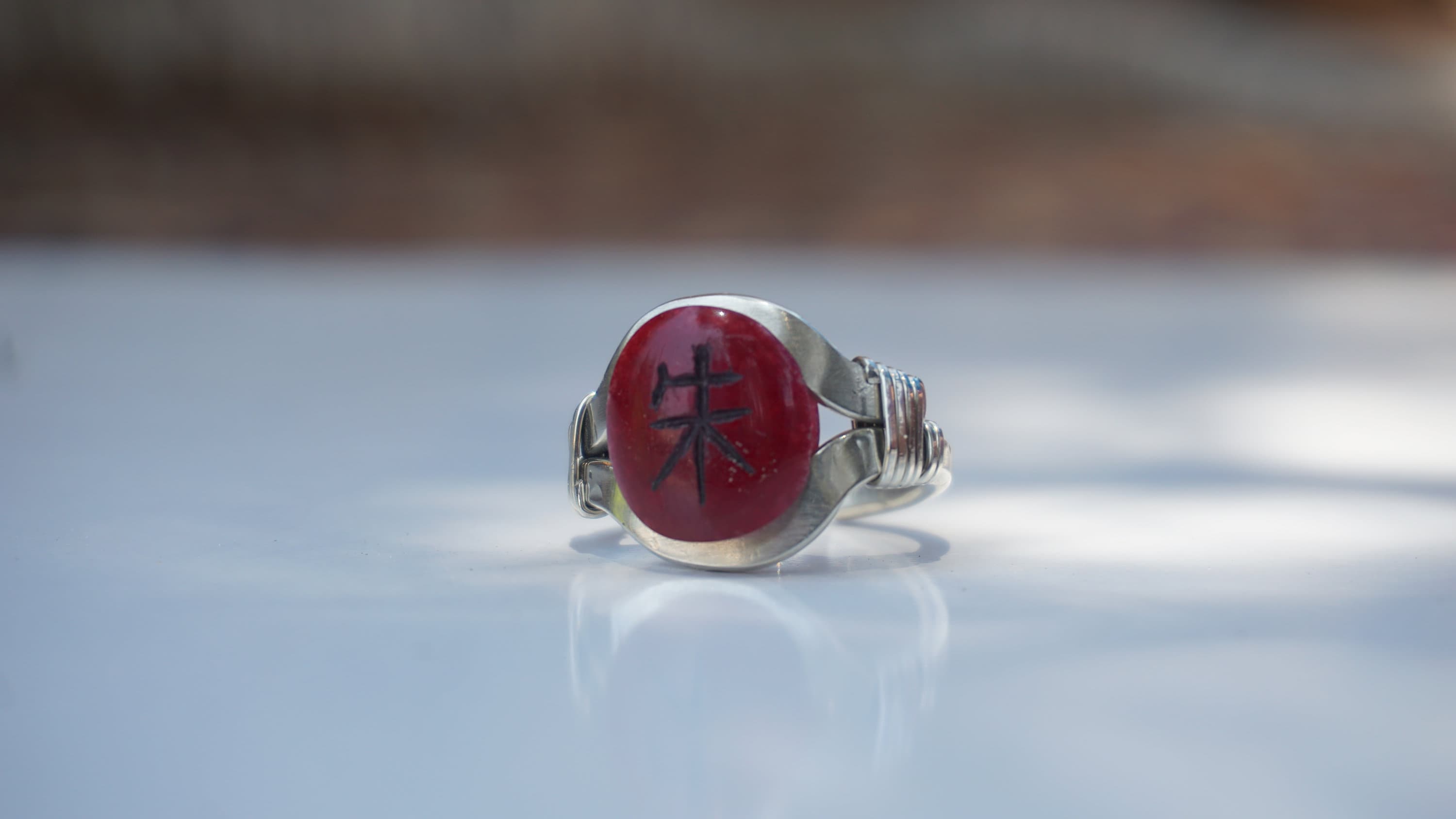 Handmade Anime Cosplay Ring: Jadeite Kanji Alpaca Jewelry - Etsy