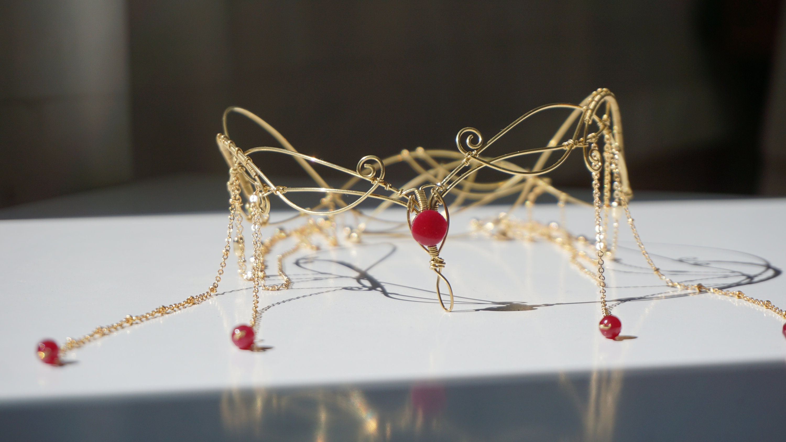 Rohan Model Tiara Crown Jadeit Crown Bridal Hear Pieces for Wedding ...