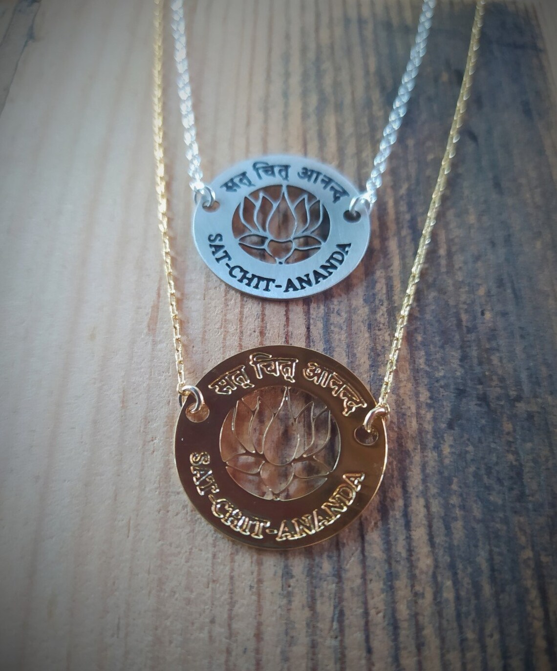 Lotus Necklace, Sat Chit Ananda Necklace, Advaita Vedanta, Ramana ...