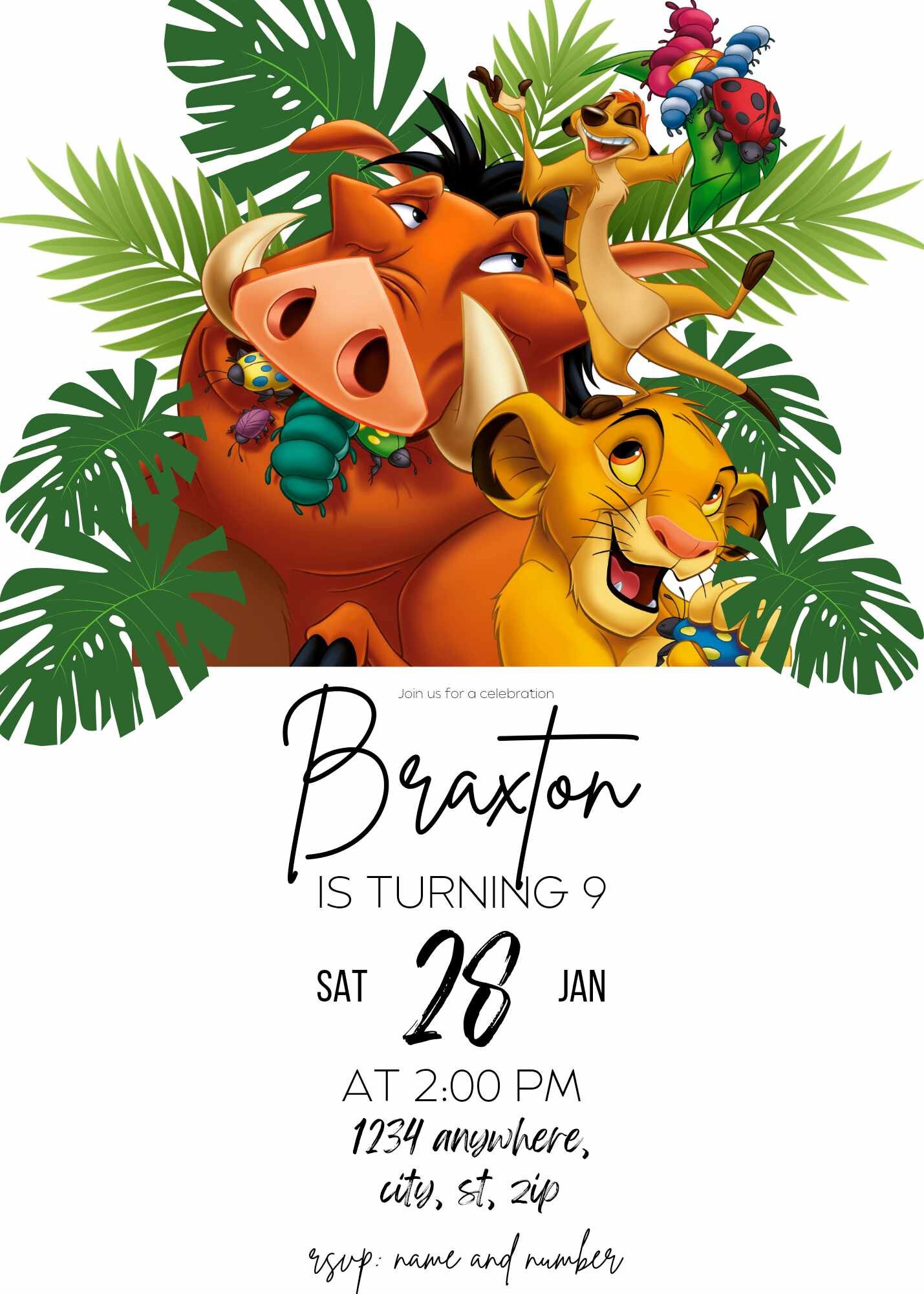 The Lion King - the Lion King Birthday - the Lion King Birthday ...