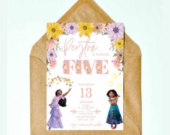 Encanto Invitation Encanto Birthday Invitation Encanto Party Encanto ...