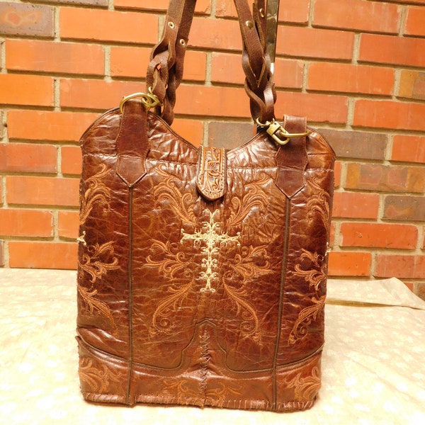 Cowboy Boot Purse - Etsy