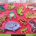 Frog Collage Canvas Posters - Etsy