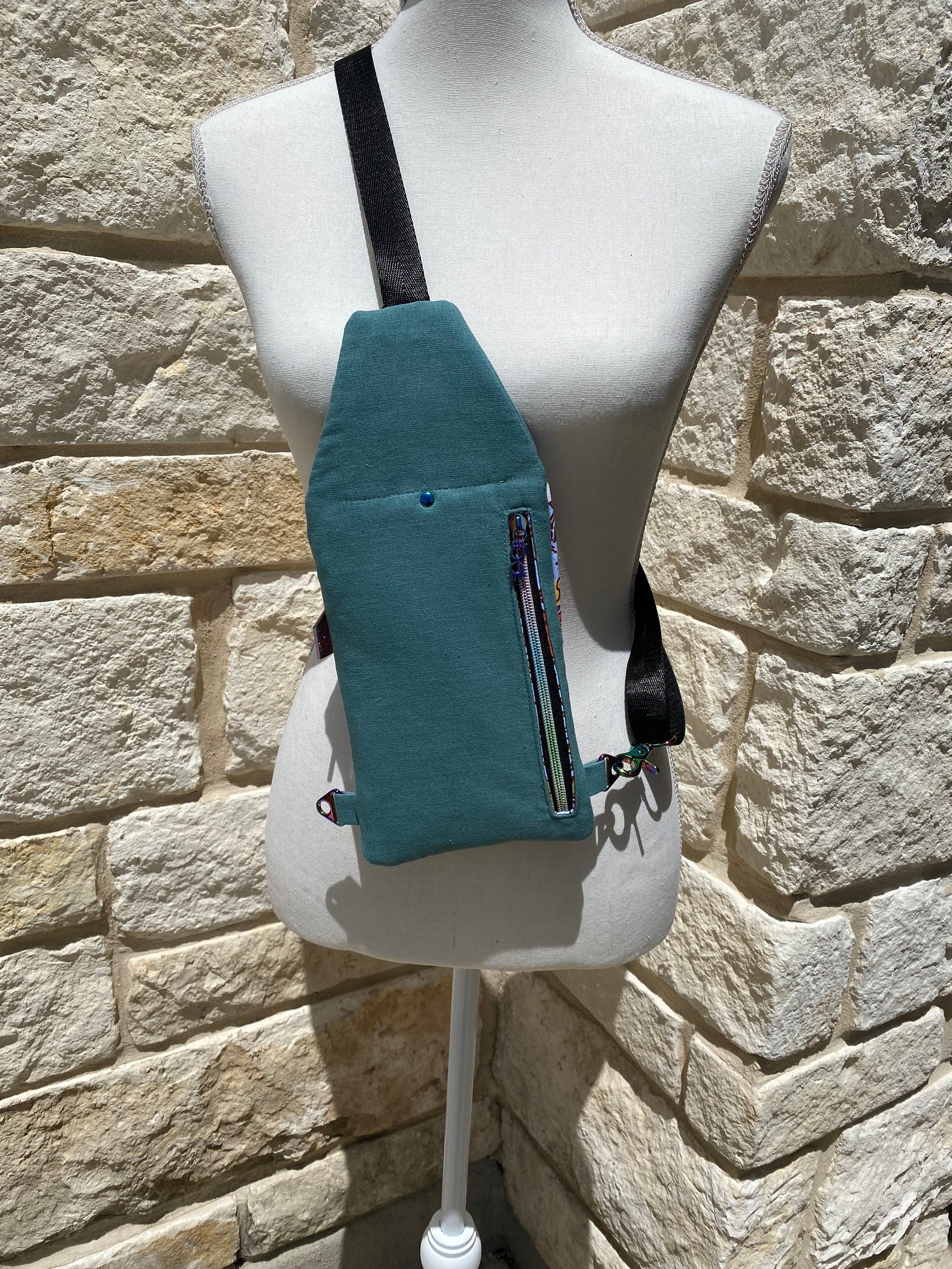 Mini Traveler Sling Pouch, Mini Travel Sling Crossbody, Travel Sling ...