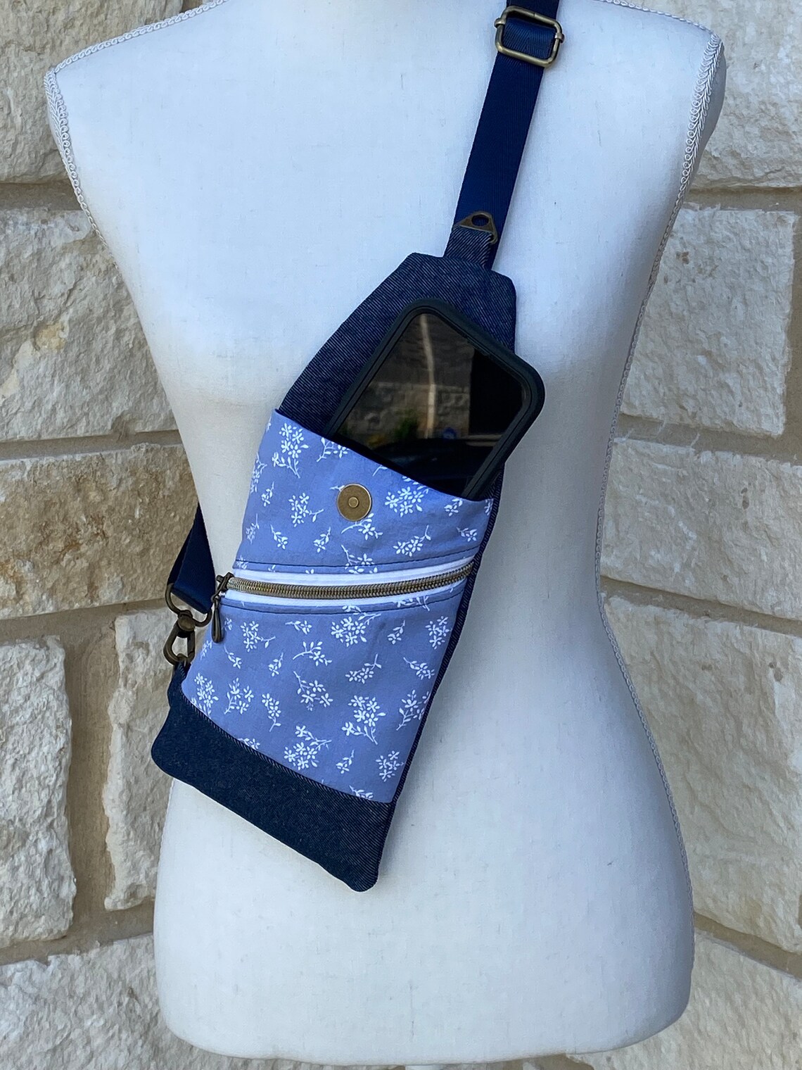 Mini Traveler Sling Pouch, Mini Travel Sling Crossbody, Travel Sling ...