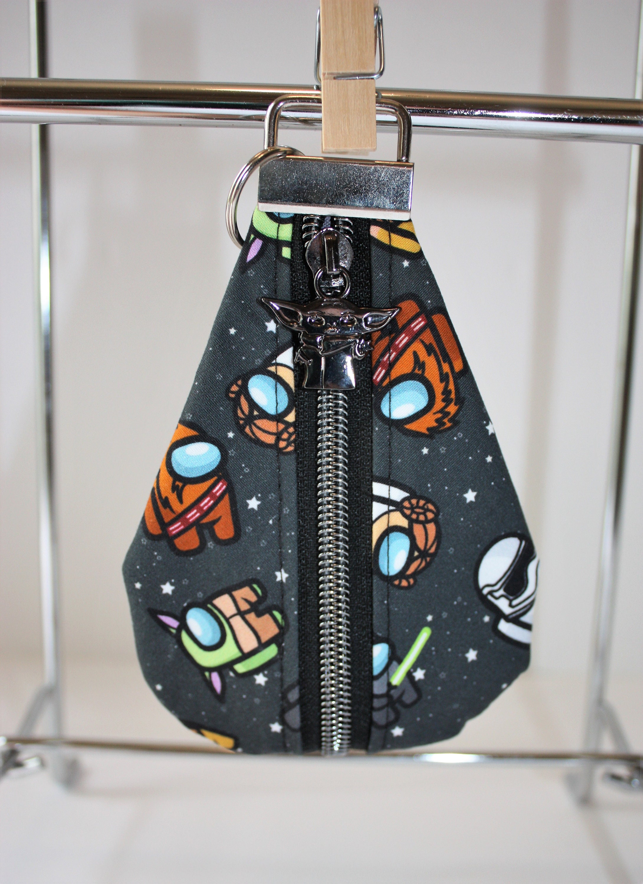 Key Fob Coin Pouch Key Fob Coin Purse Medium Nutsac Key Fob - Etsy