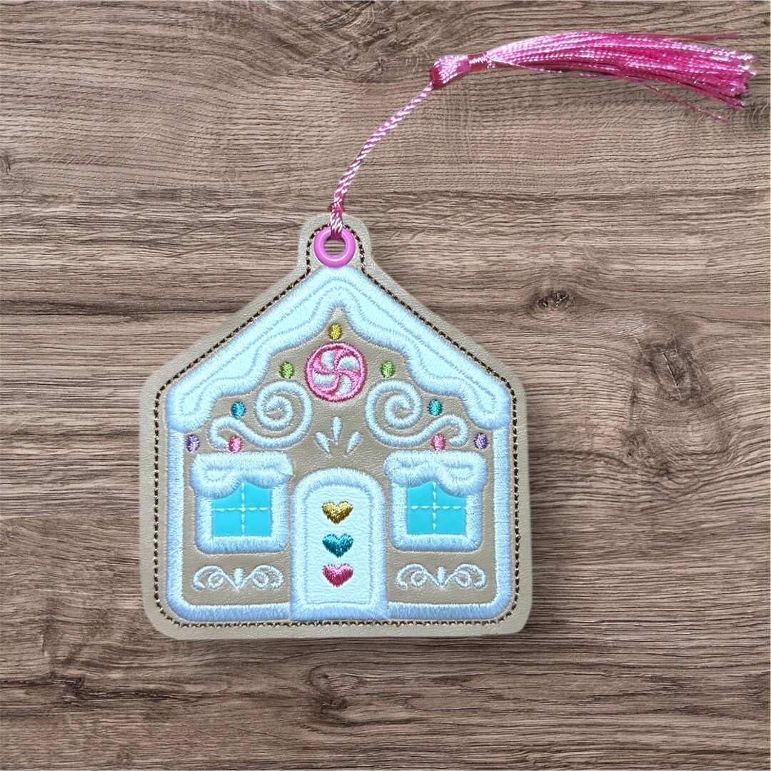Gingerbread House Bookmark, Readers Gift, Bookworm Gift, Booktok ...