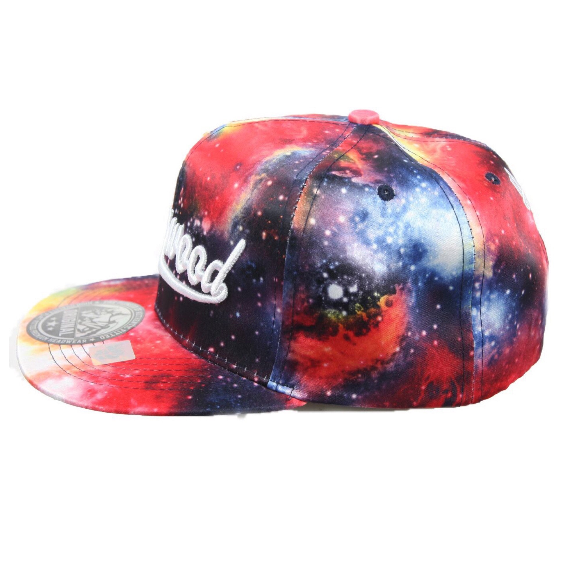 Galaxy Baseball Cap Snapback Hollywood Hat Space Fashion - Etsy