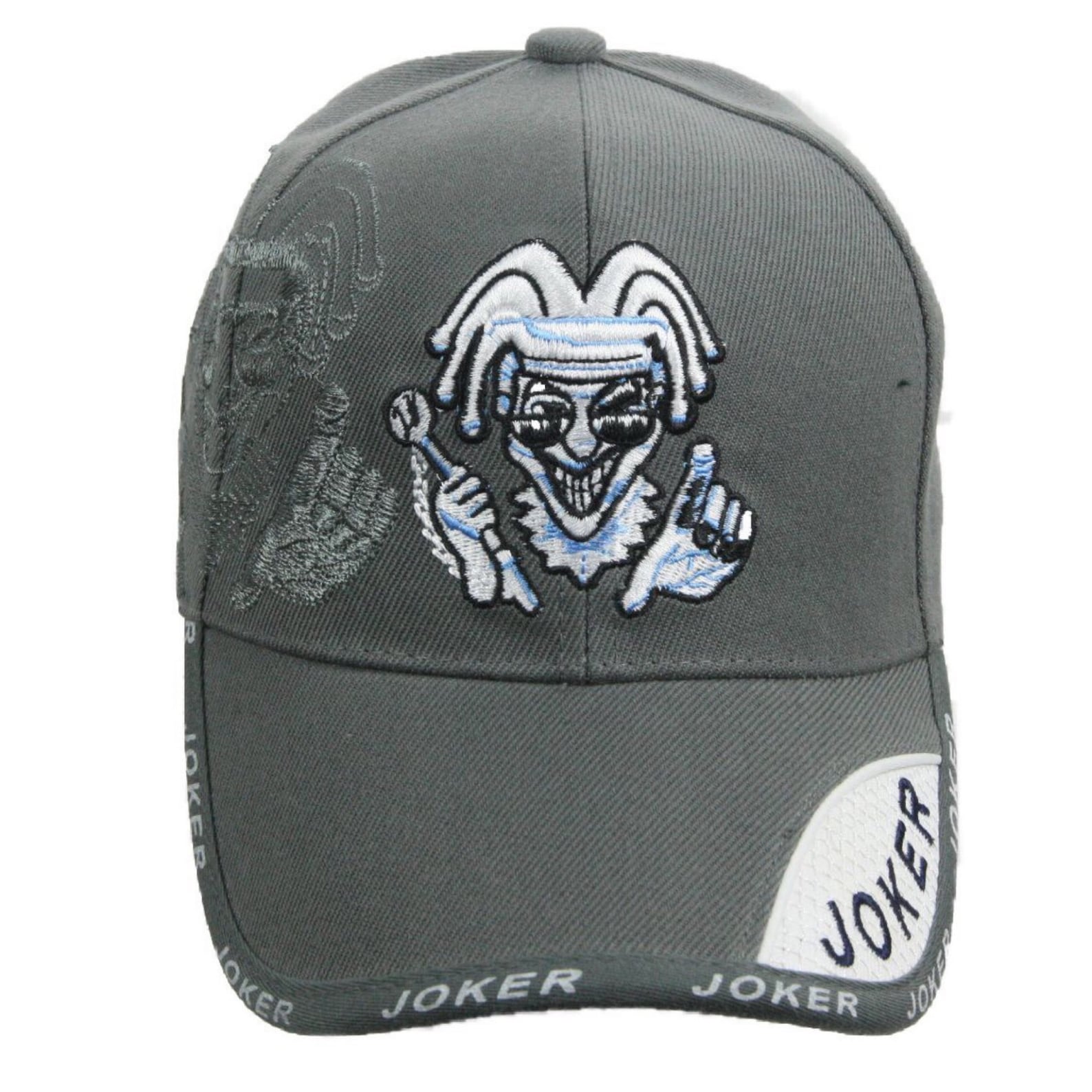 Joker Baseball Cap Fashion Casual Hats Adjustable Solid Caps | Etsy