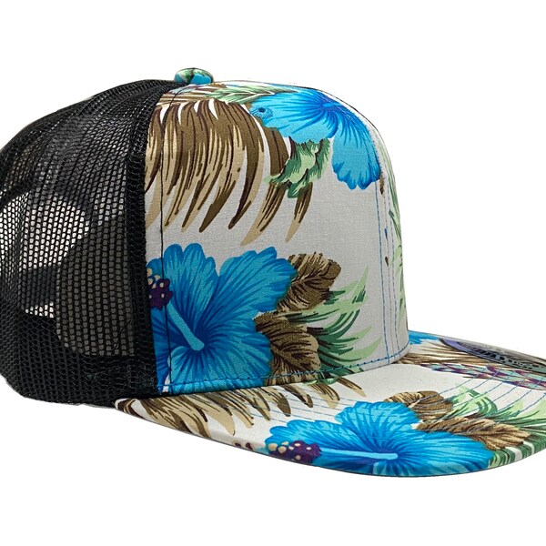 Floral Snapback - Etsy