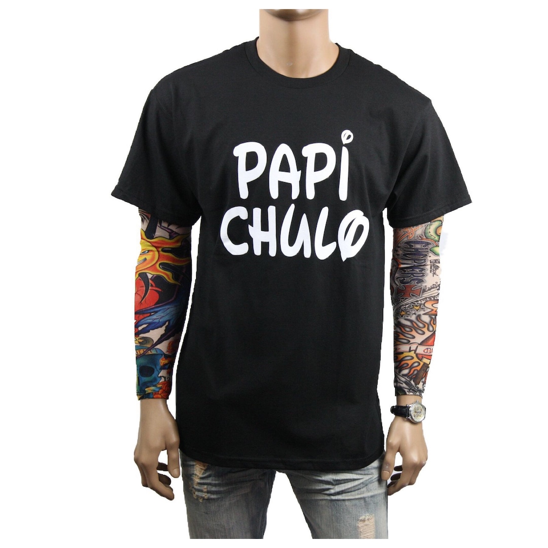 Mexico Graphic T-shirts Printed Papi Chulo Spanish Fashion - Etsy