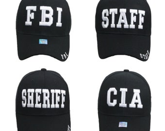 Black Security Hat - Etsy