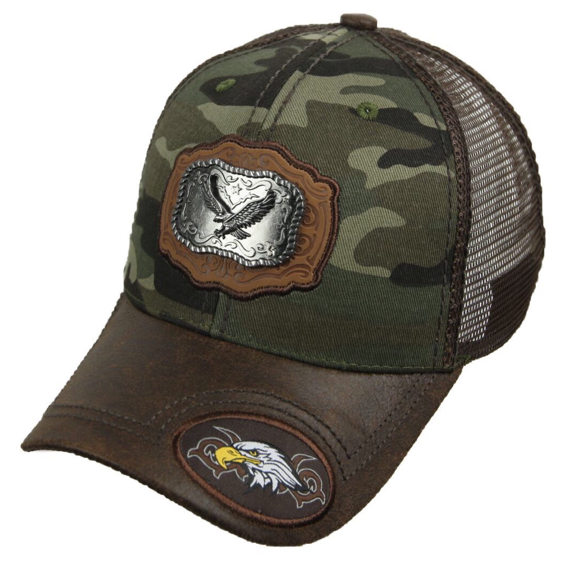 Freedom Cap Bald Eagle Mesh Trucker Farm Snapback Casual Dad | Etsy