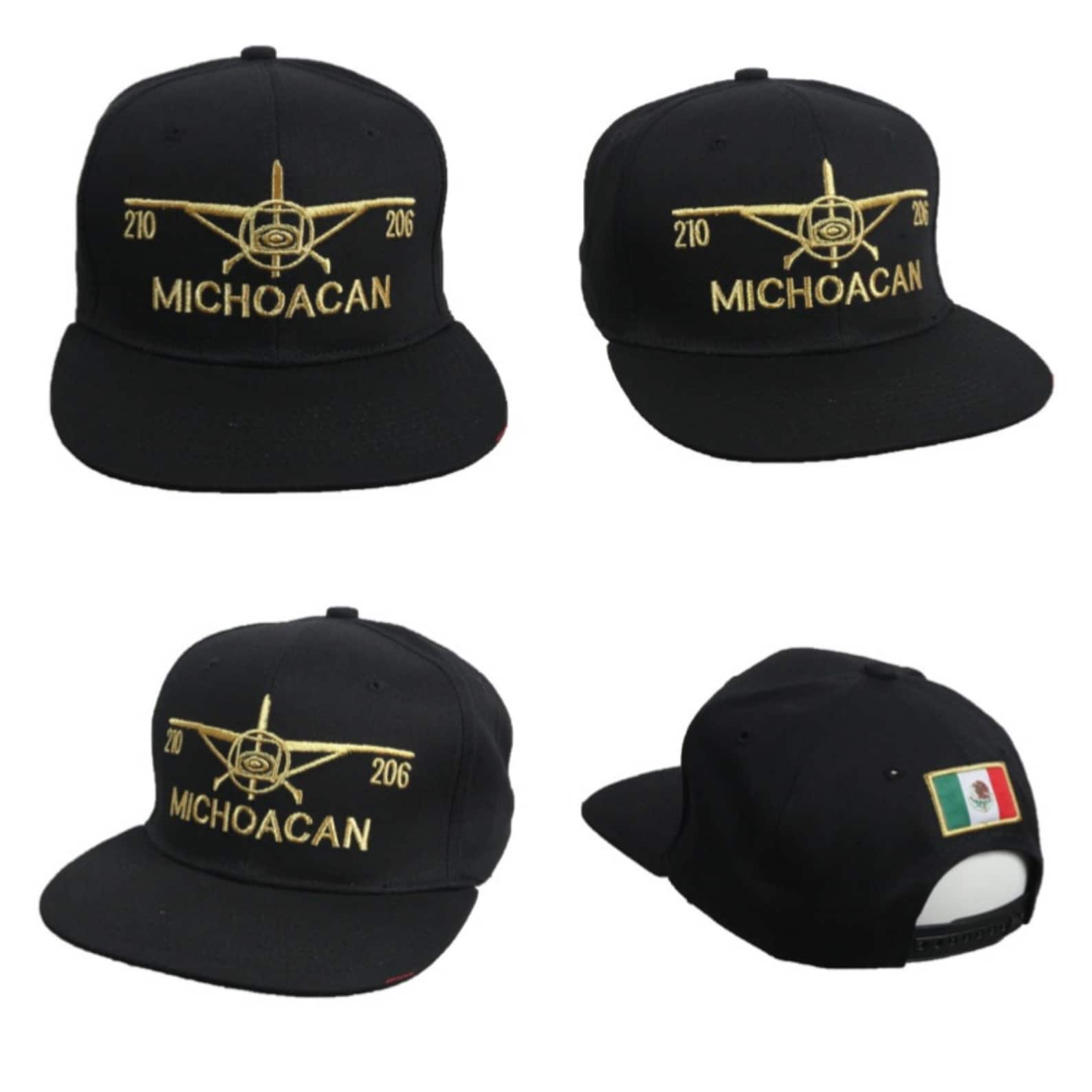 Mexico Baseball Cap Flat Bill Snapback Hip Hop Outdoor - Etsy