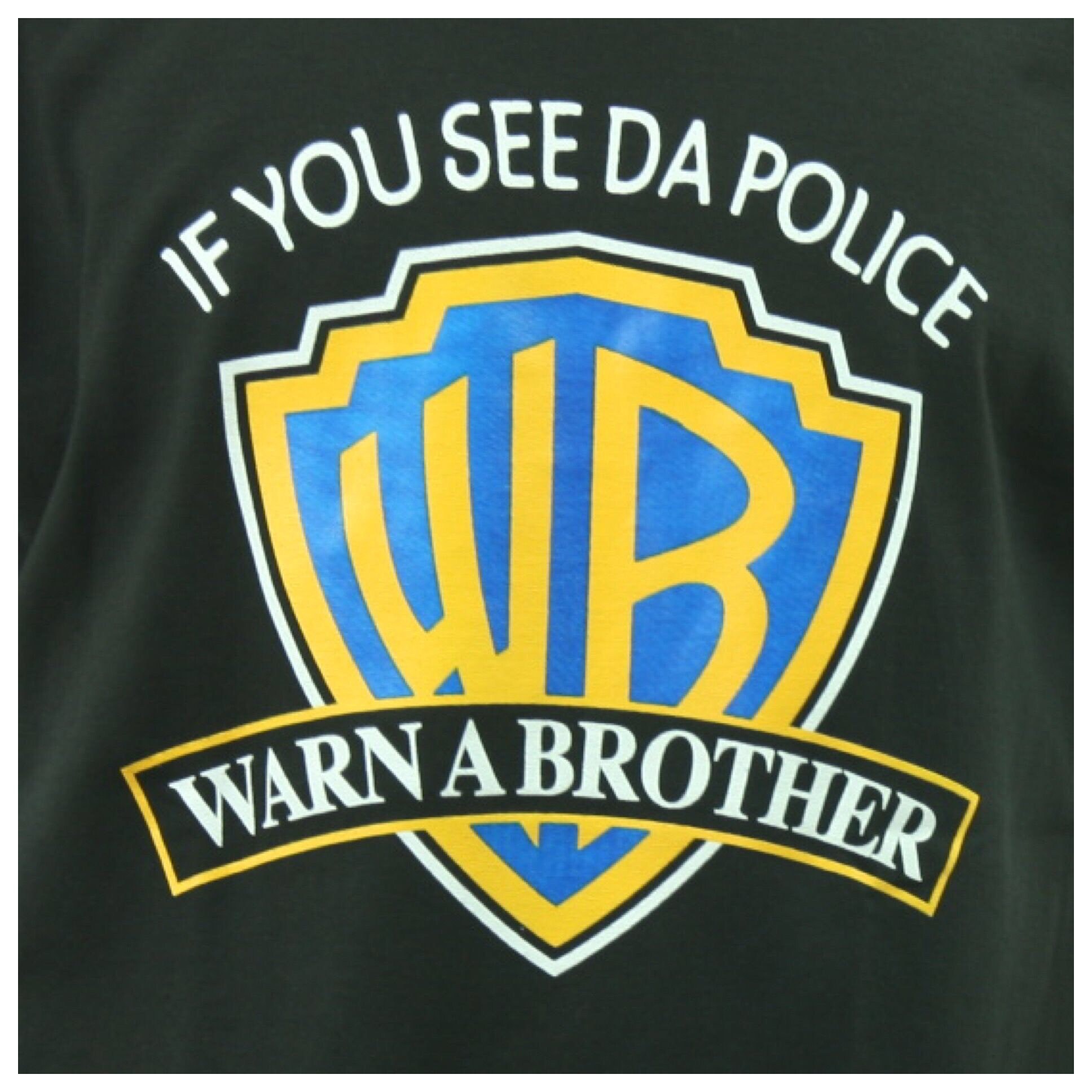 If You See Da Police Warn a Brother Mens Humor Graphic T-shirt - Etsy ...