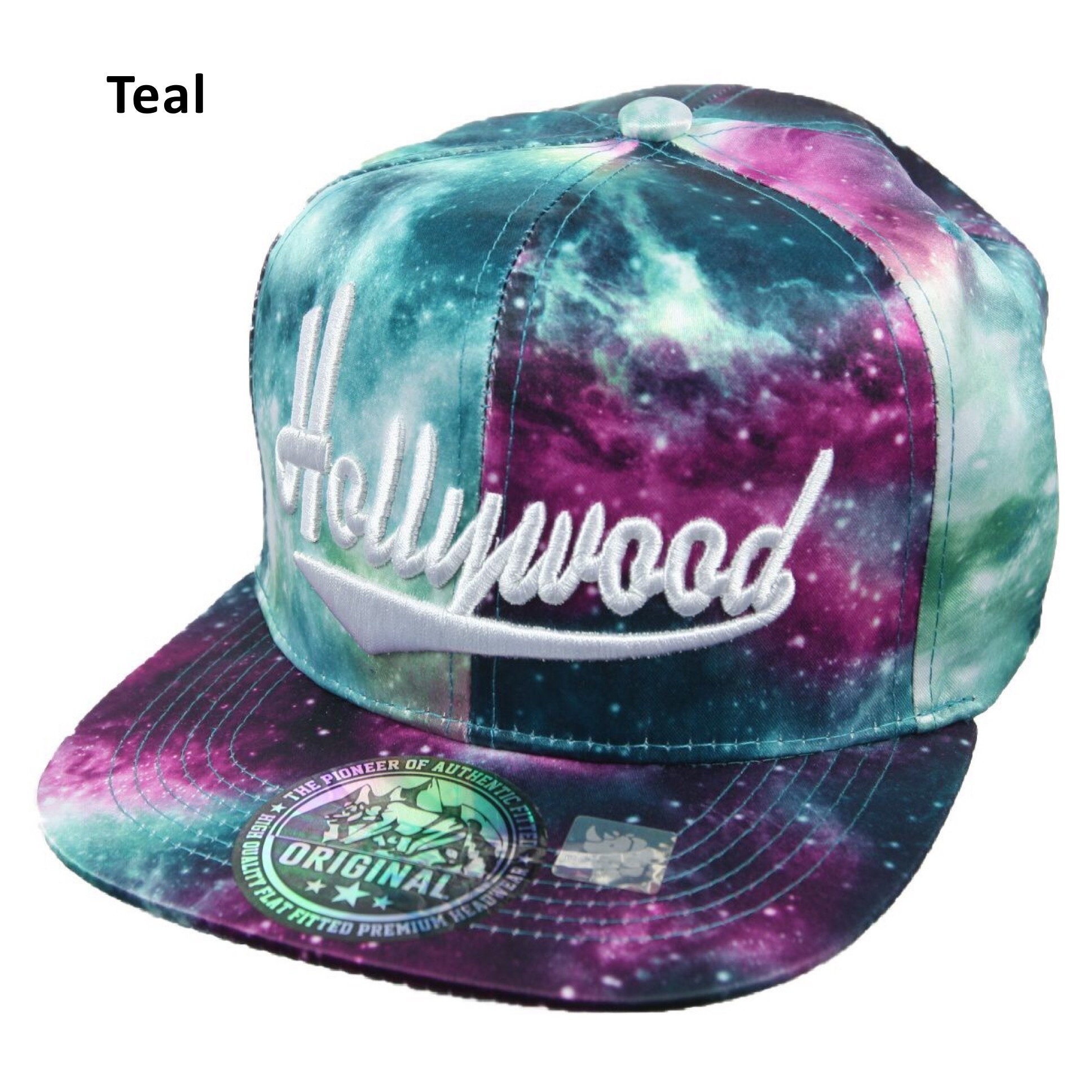 Galaxy Baseball Cap Snapback Hollywood Hat Space Fashion - Etsy