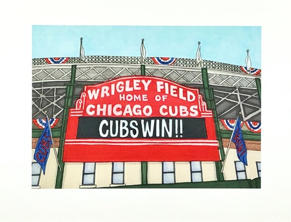 Wrigley Field Sign