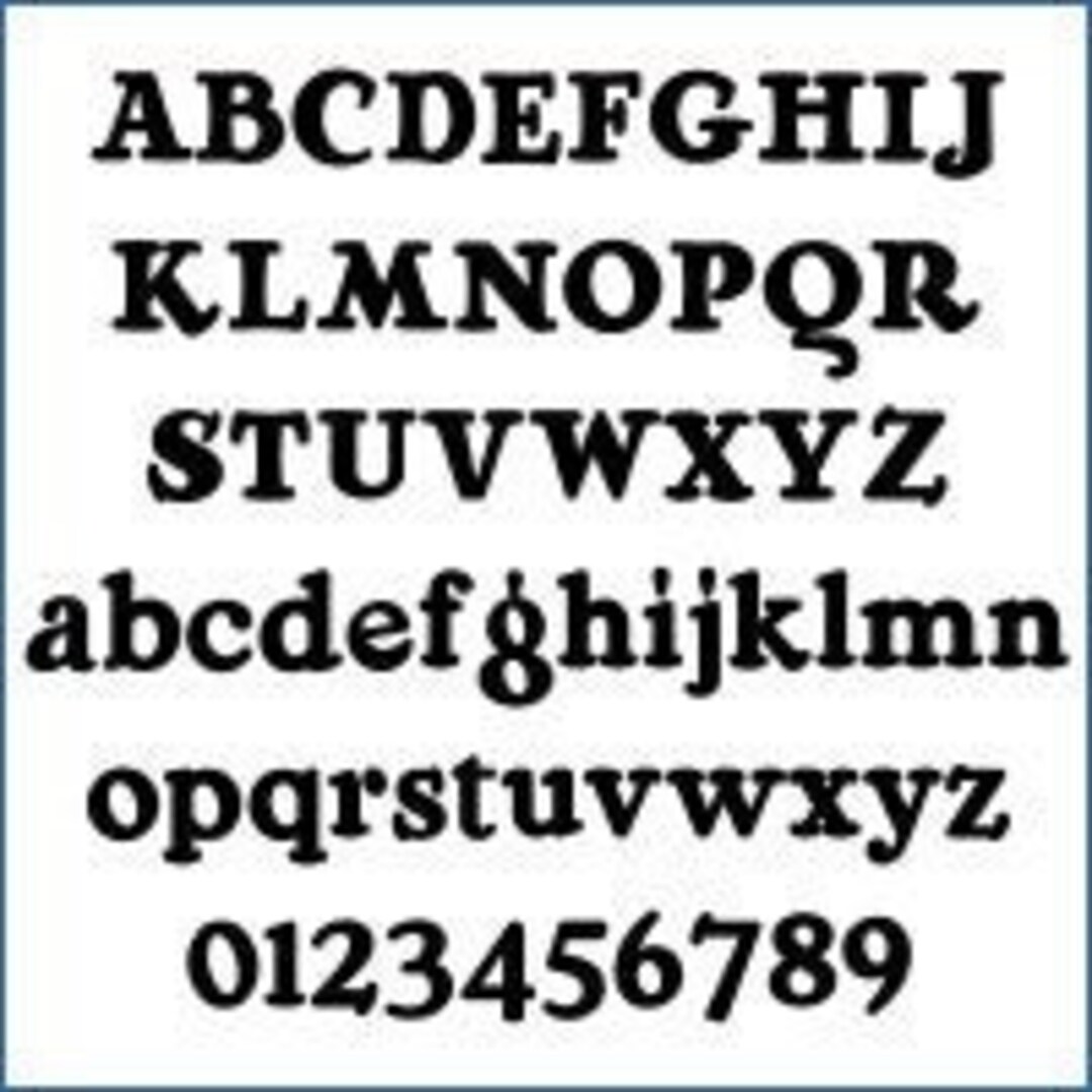 Alphabet Patterns, 5 Sizes Value Pak - Raggmopp Font - Printable PDF ...