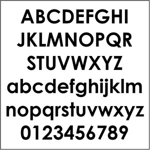 Printable Alphabet Letter Patterns PDF – Value Pak - 5 Sizes of ...