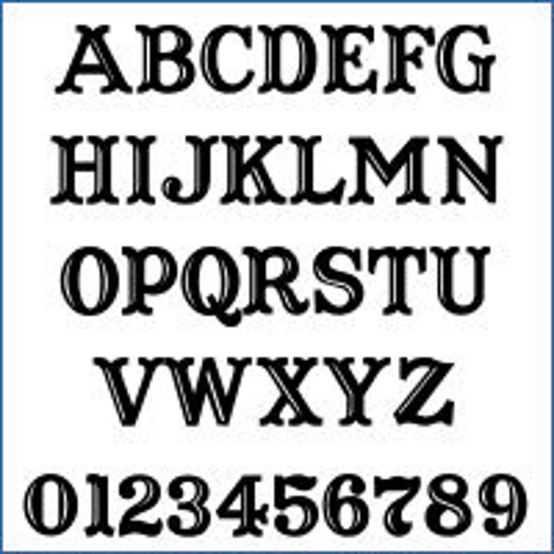 Alphabet Pattern Captain Howdy 4 Inch Printable PDF File Digital 