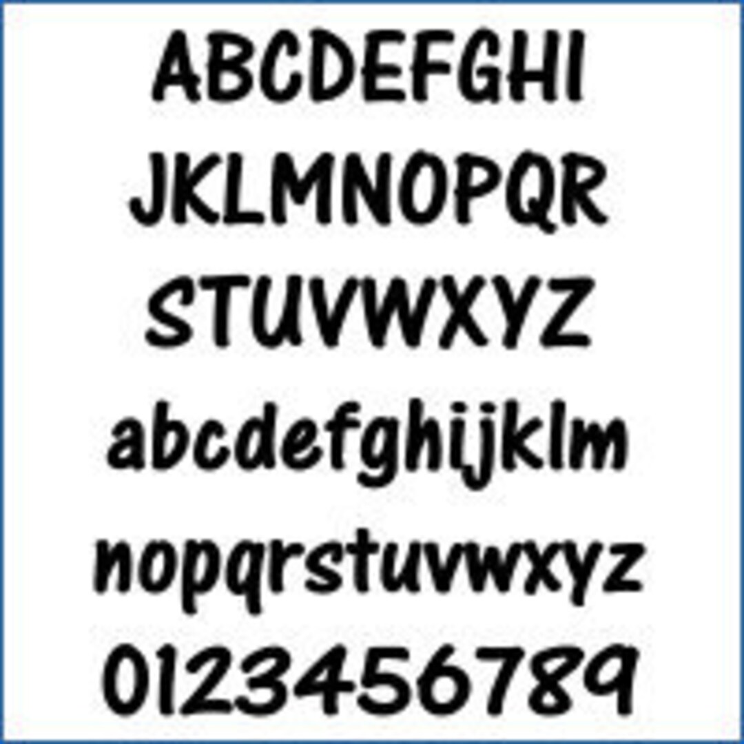 Alphabet Pattern - One Stroke, 3 Inch - Printable PDF File, Digital ...