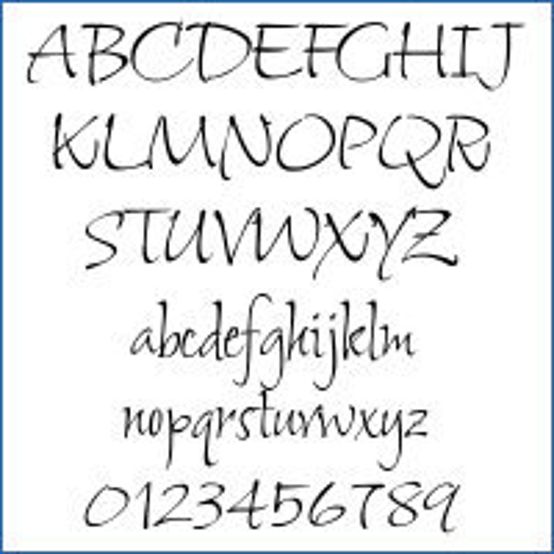 Alphabet Pattern - Shalimar, 4 Inch - Script Font, Printable Template ...