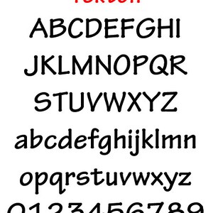 Alphabet Patterns, 5 Sizes Value Pak - Tekton Font - Printable PDF ...