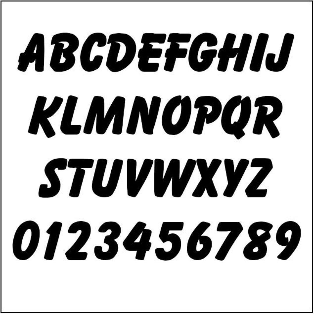 Printable Alphabet Letter Patterns PDF – Value Pak - 5 Sizes of ...
