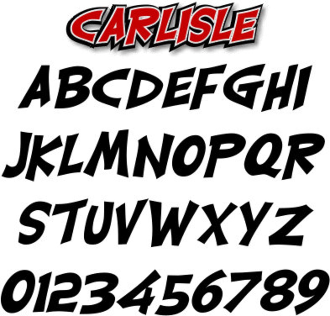 Printable Alphabet Patterns, 5 Sizes Value Pak Carlisle Font Download ...