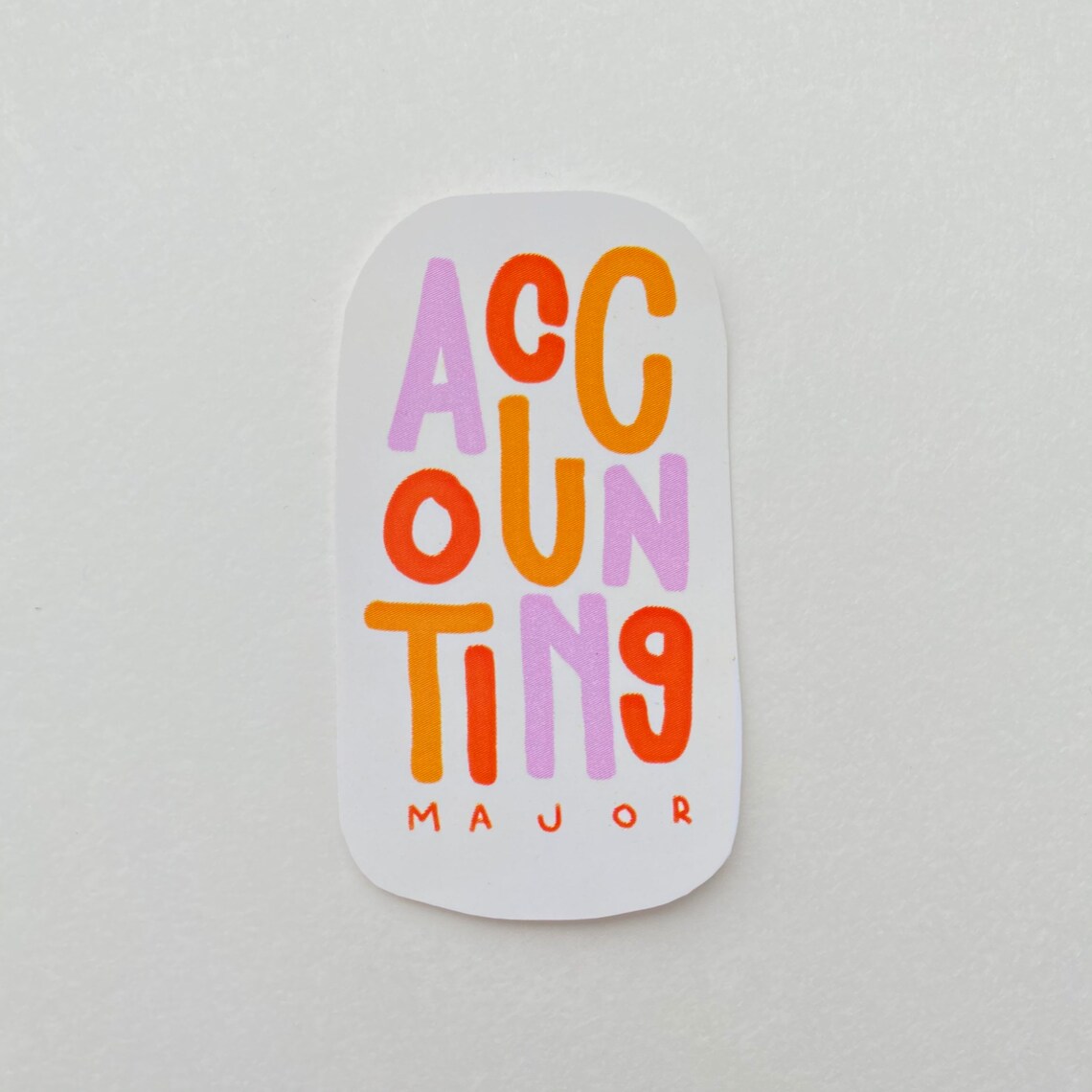 Accounting Major Sticker | Etsy