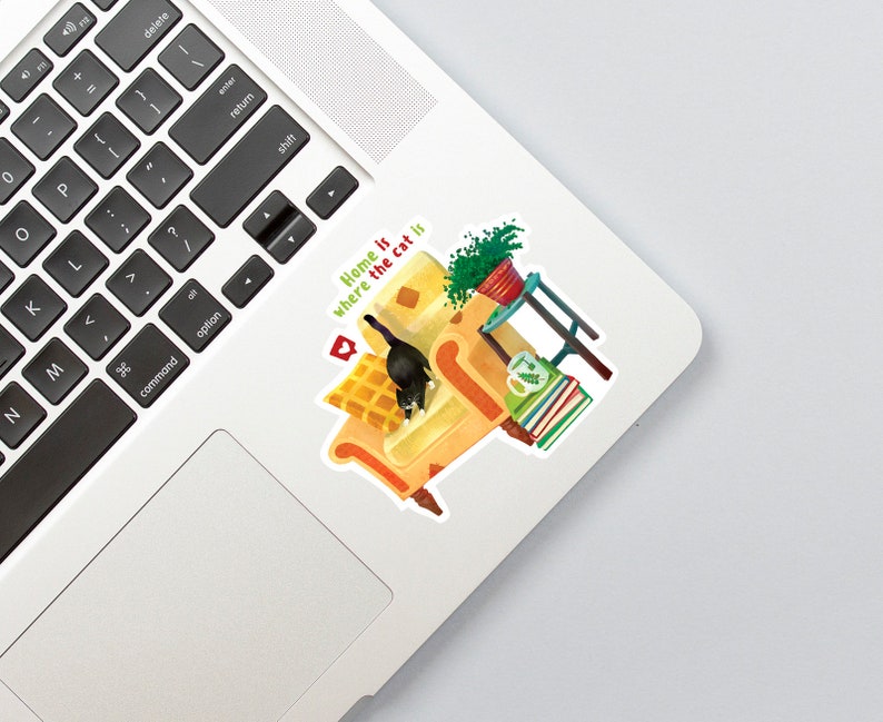 Cat Decal Vinyl Sticker Sheet With Cute Cats Cat Lover Gift - Etsy