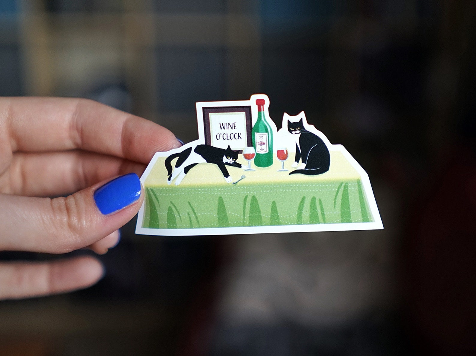 Cat Decal Vinyl Sticker Sheet With Cute Cats Cat Lover Gift - Etsy