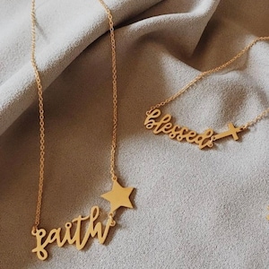 Blessed Necklace - Etsy