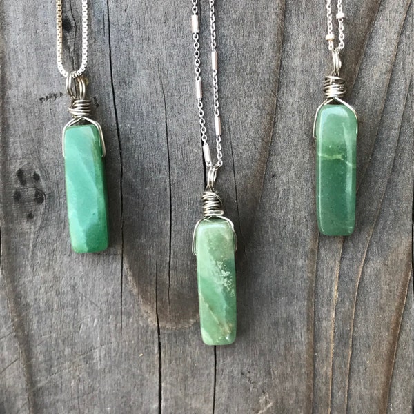 Aventurine Pendant - Etsy