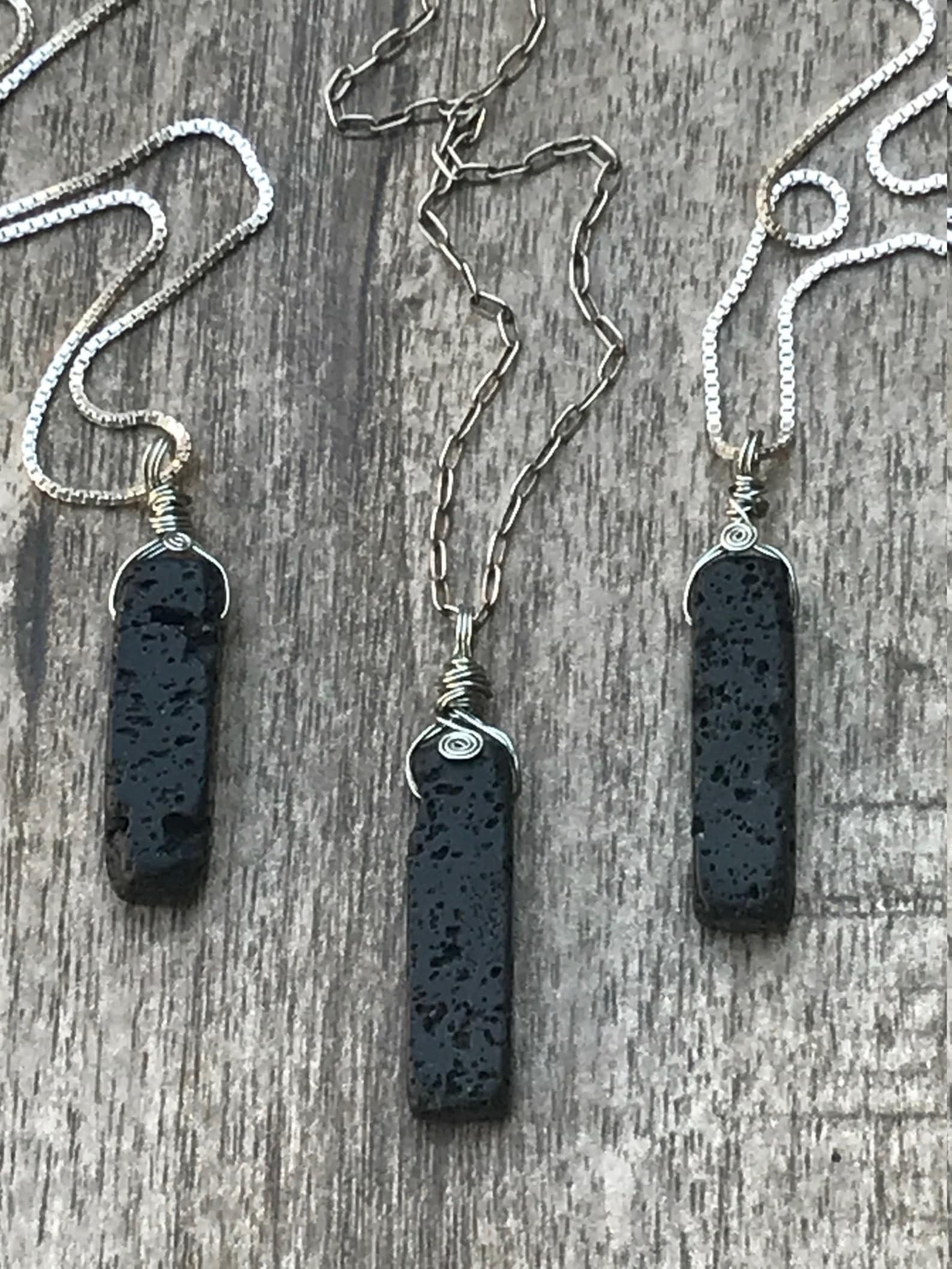 Lava Lava Stone Lava Rock Lava Rock Diffuser Lava Pendant - Etsy