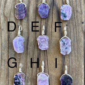 Chakra Jewelry / Charoite / Charoite Necklace / Charoite Pendant ...