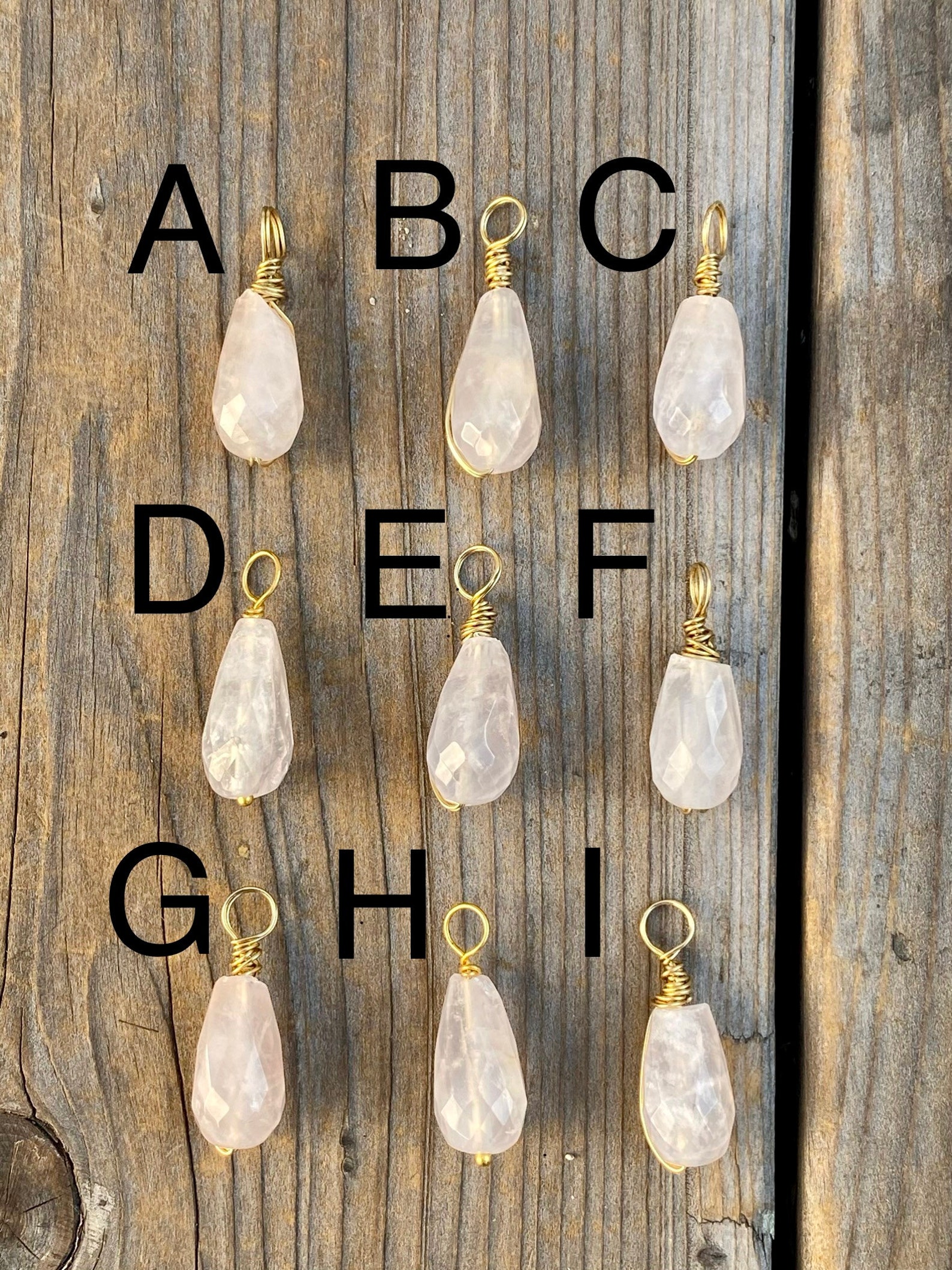 Rose Quartz / Quartz / Rose Quartz Pendant / Rose Quartz Neckalce ...