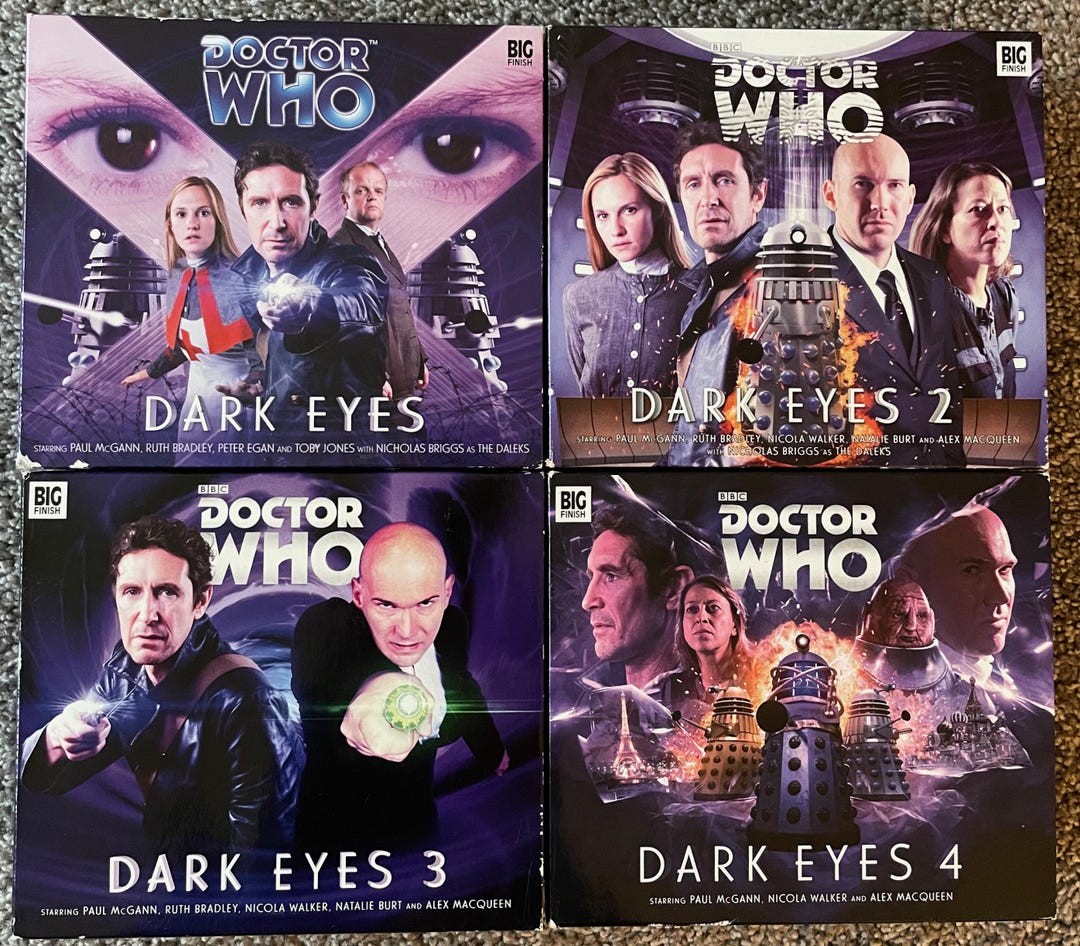 BBC Doctor Who Dark Eyes Series Sets 1-4 Audio CD Audiobooks Published ...