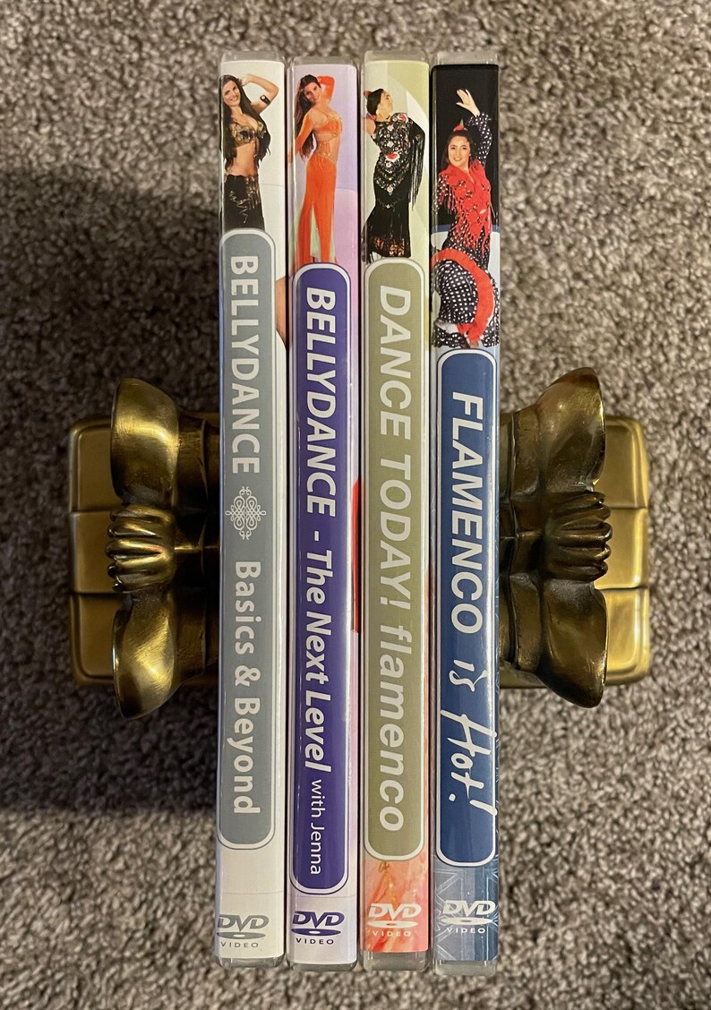 World Dance New York DVD Lot: Belly Dance With Jenna Dance Today Flamenco With Puela Lunaris ...