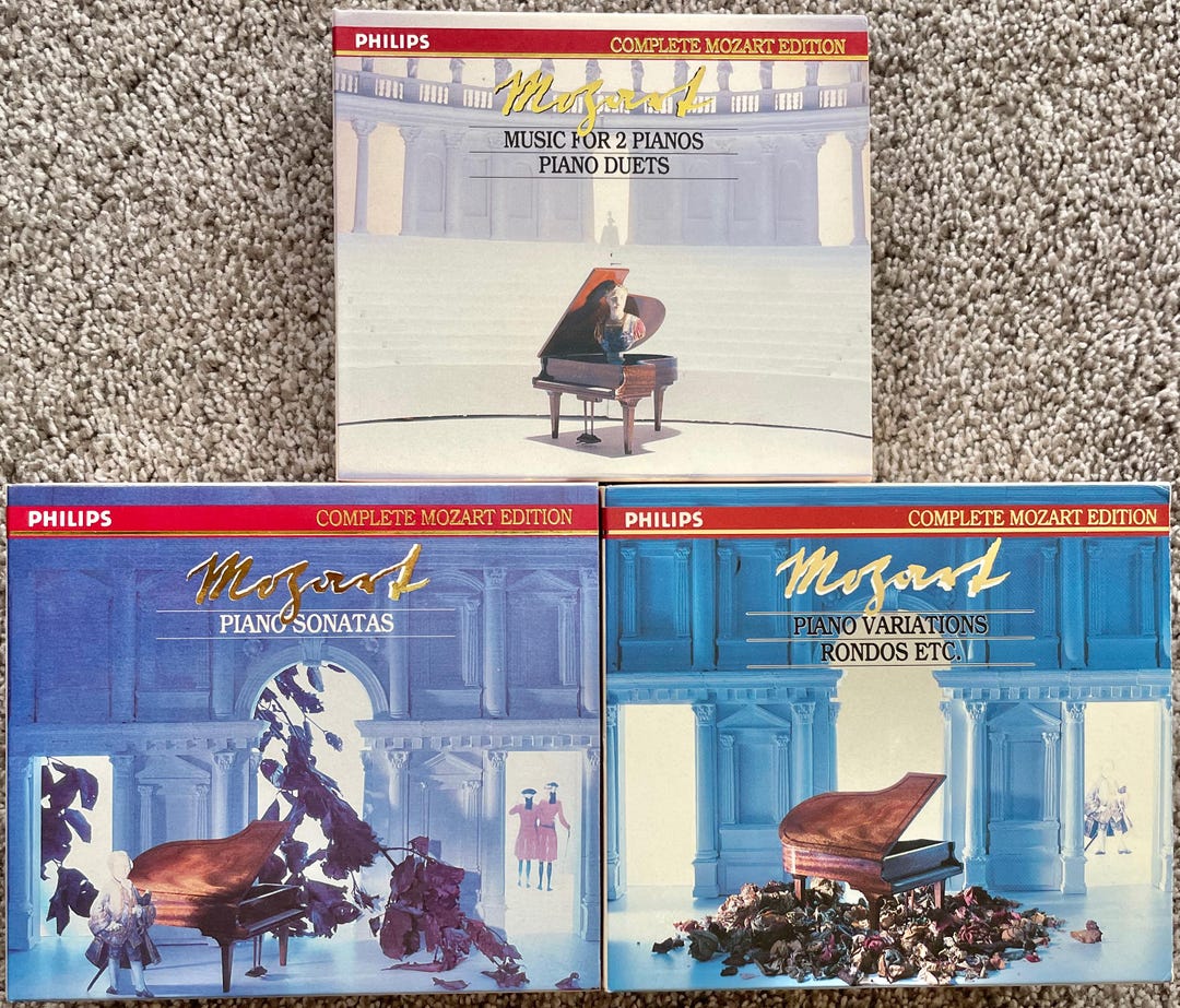 Philips Classical Mozart Edition Box Set Lot, Volumes 16-18 16 17 18 ...