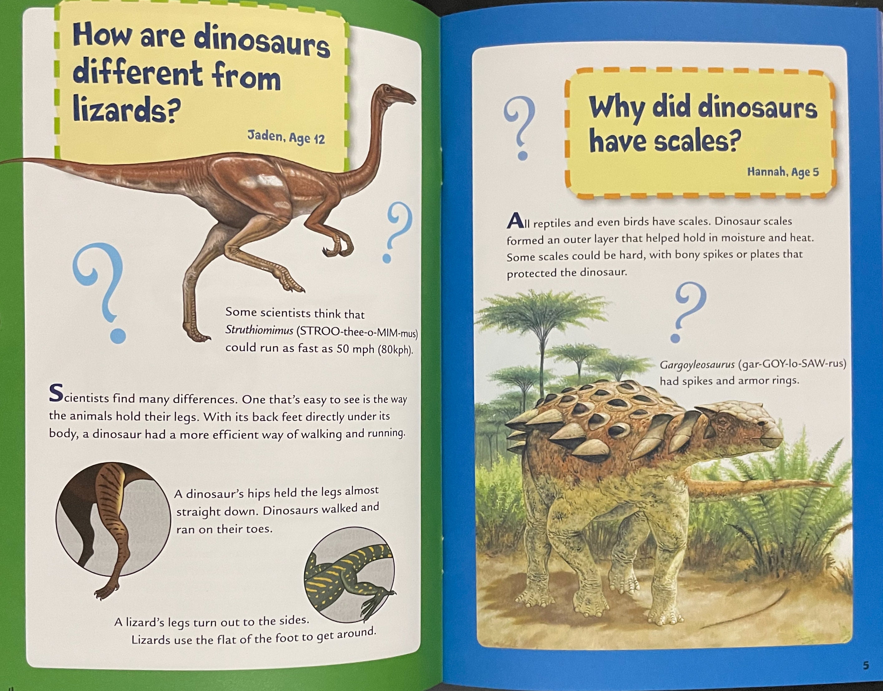 Highlights: Kids Science Questions About Dinosaurs Dinosaur Fun Facts ...