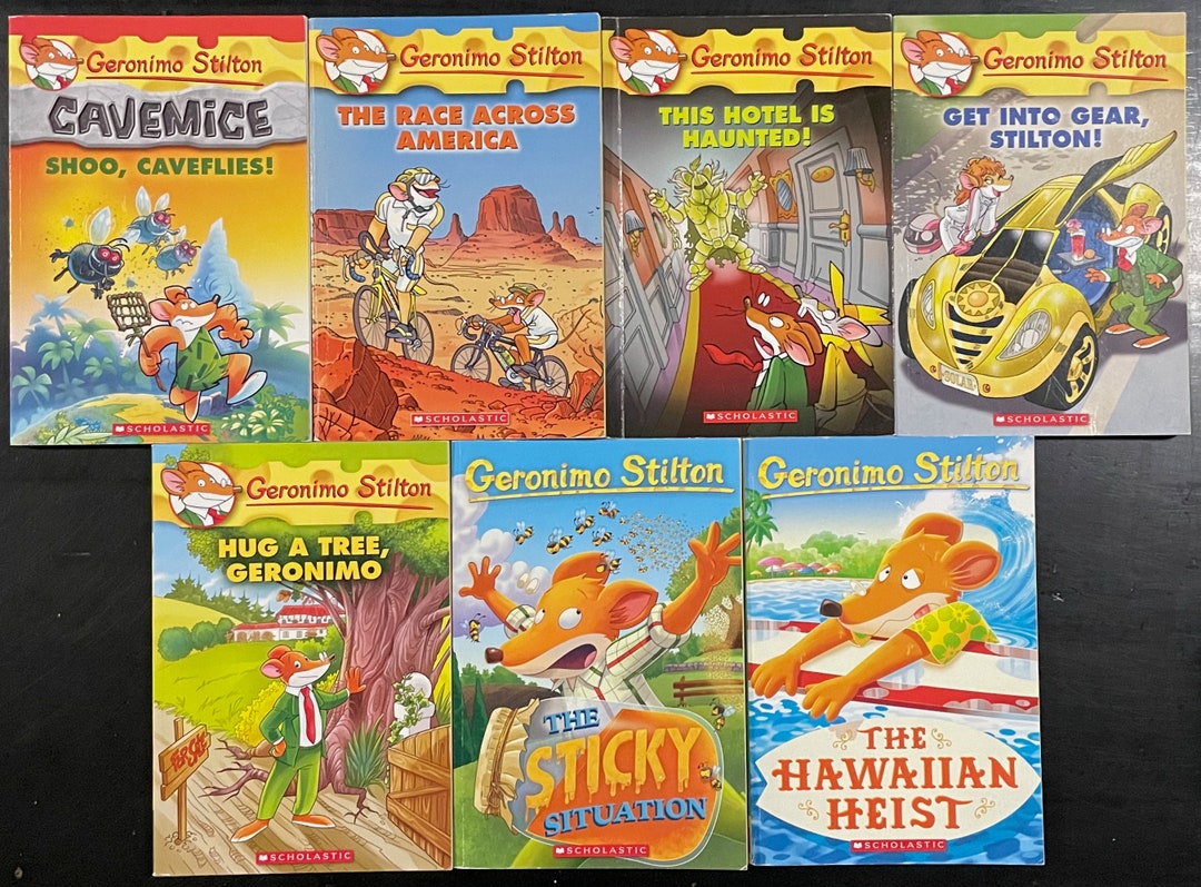 7 Geronimo Stiltonbooks: Cavemice Shoo Caveflies Get Into Gear Stilton ...