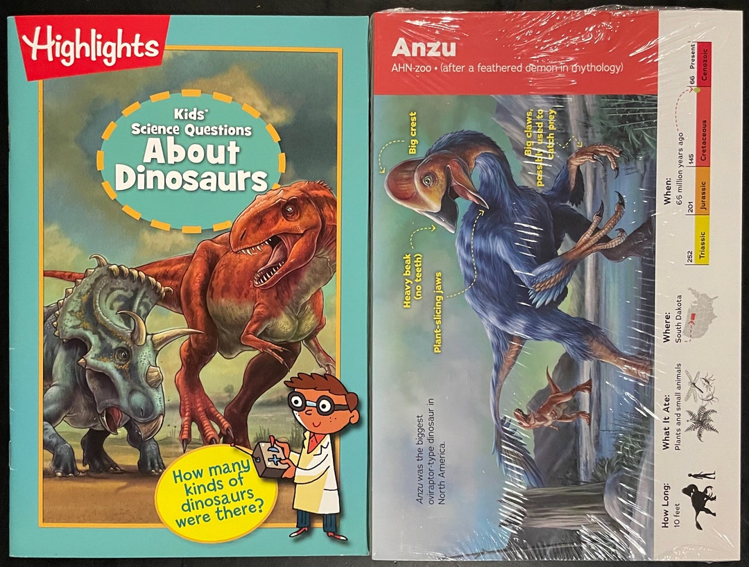 Highlights: Kids Science Questions About Dinosaurs Dinosaur Fun Facts ...